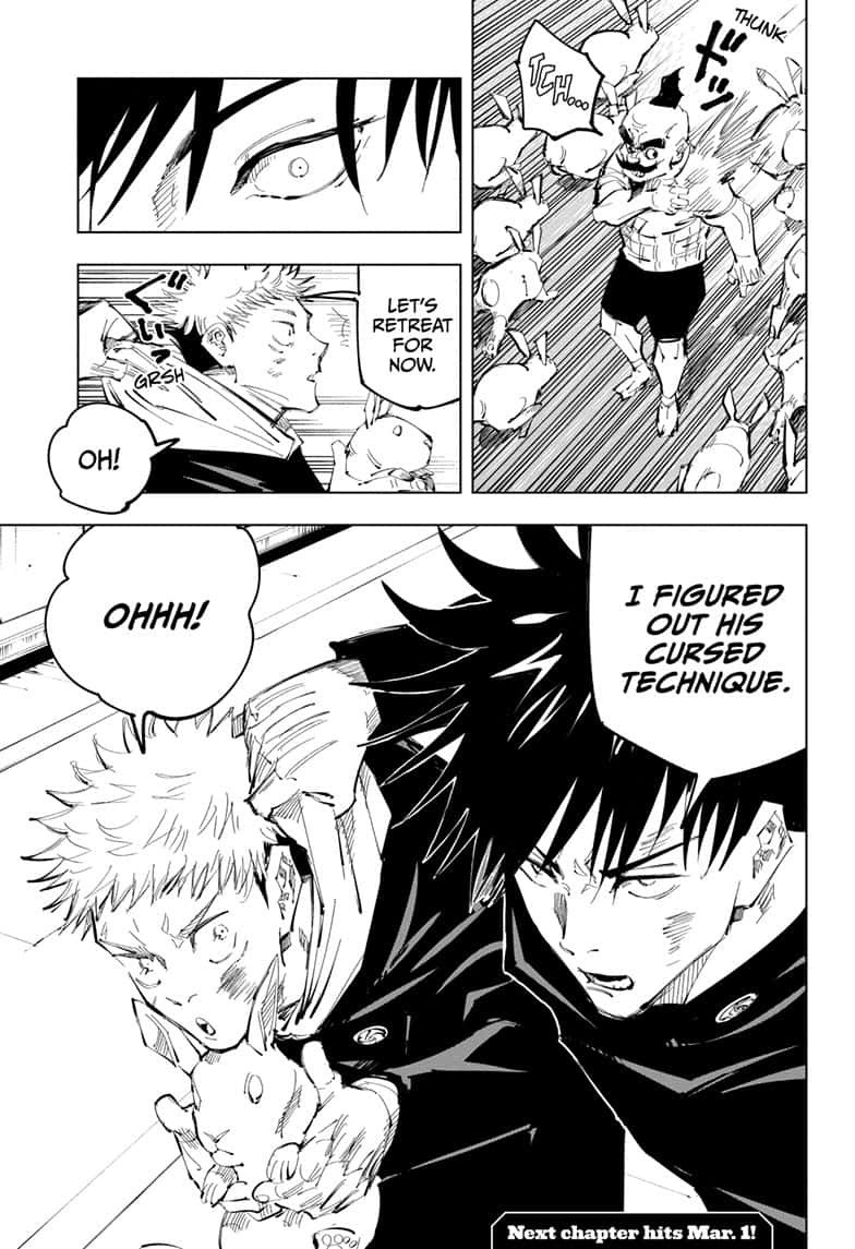 Read jujutsu kaisen (JJK) manga Chapter 96 online [English Version]