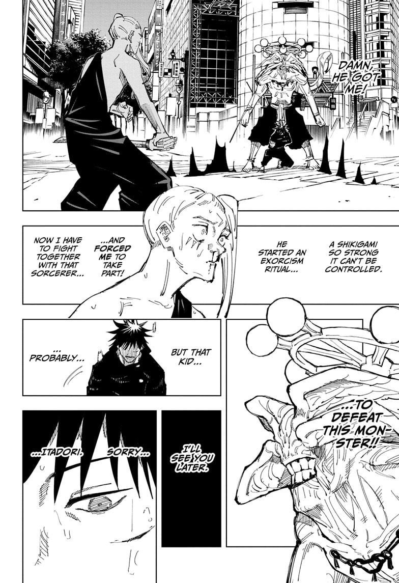 Read jujutsu kaisen (JJK) manga Chapter 117 online [English Version]