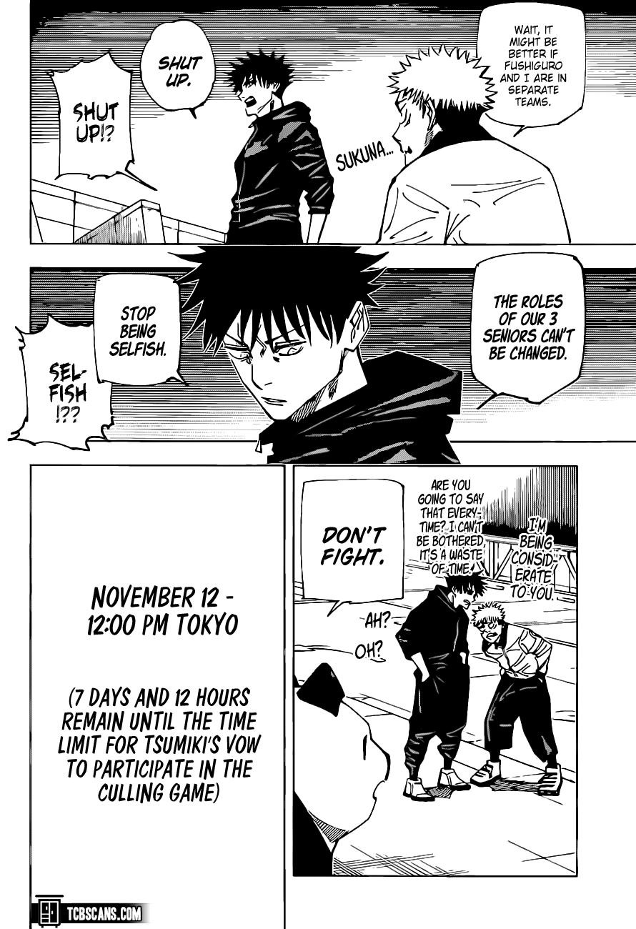 Read jujutsu kaisen (JJK) manga Chapter 160 online [English Version]