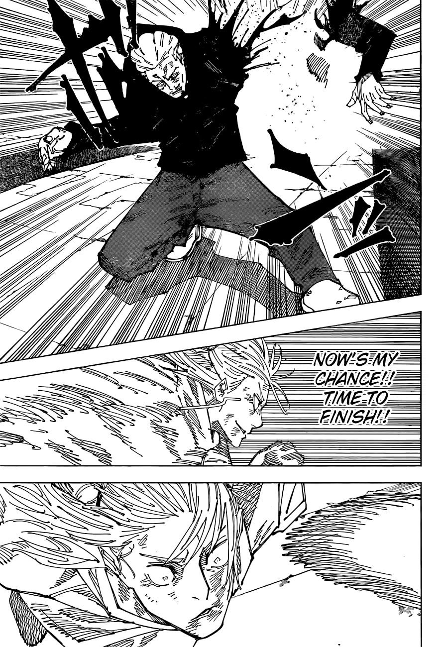 Read jujutsu kaisen (JJK) manga Chapter 186 online [English Version]
