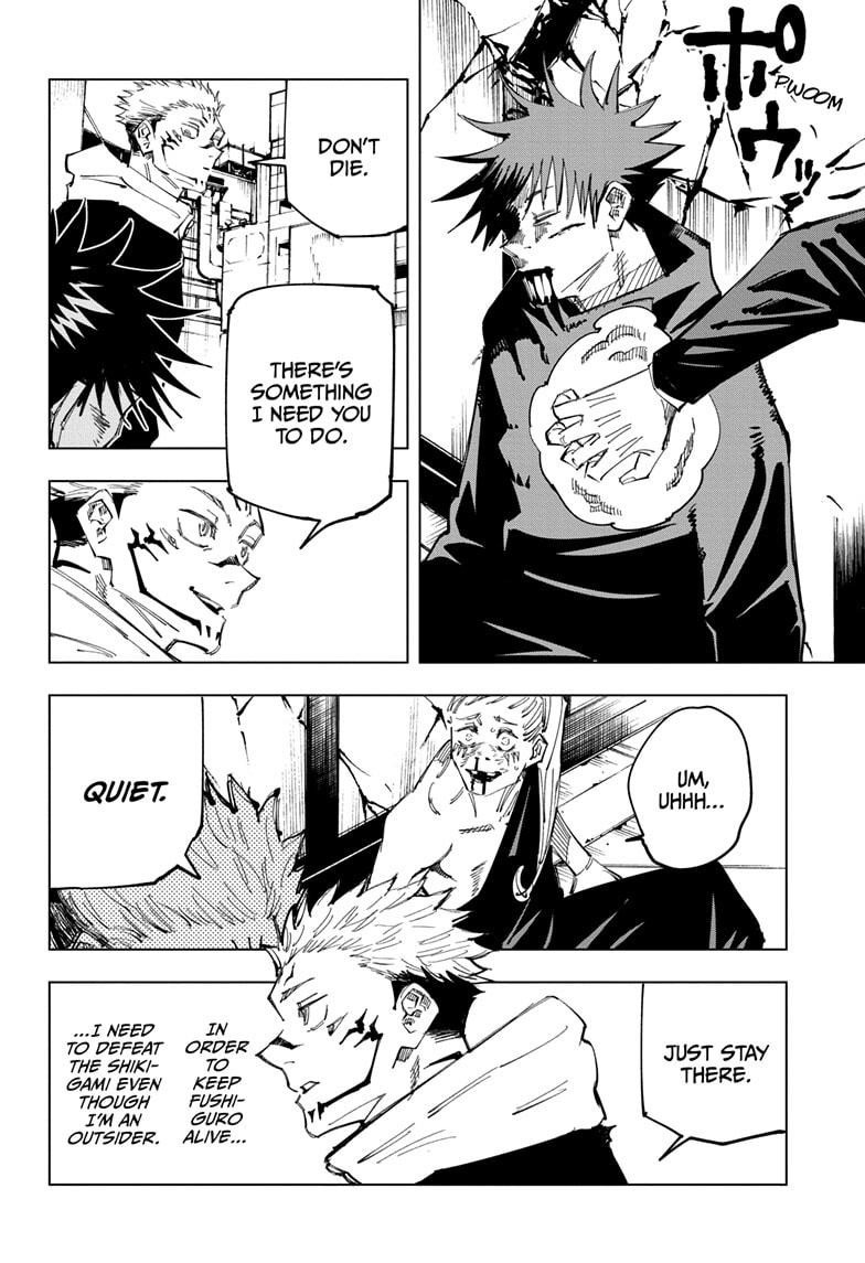 Read jujutsu kaisen (JJK) manga Chapter 117 online [English Version]