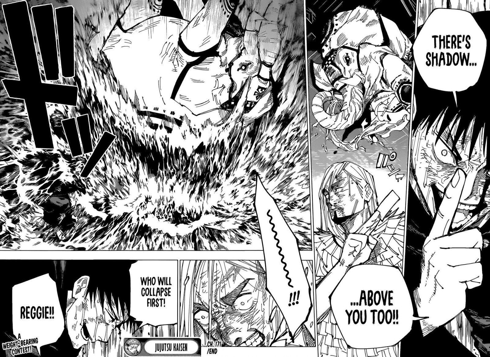 Read jujutsu kaisen (JJK) manga Chapter 171 online [English Version]