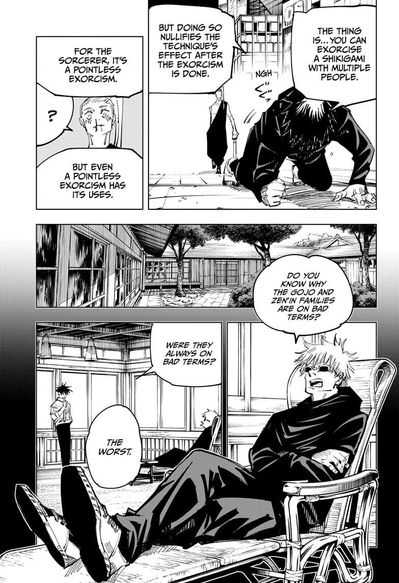 Read jujutsu kaisen (JJK) manga Chapter 117 online [English Version]