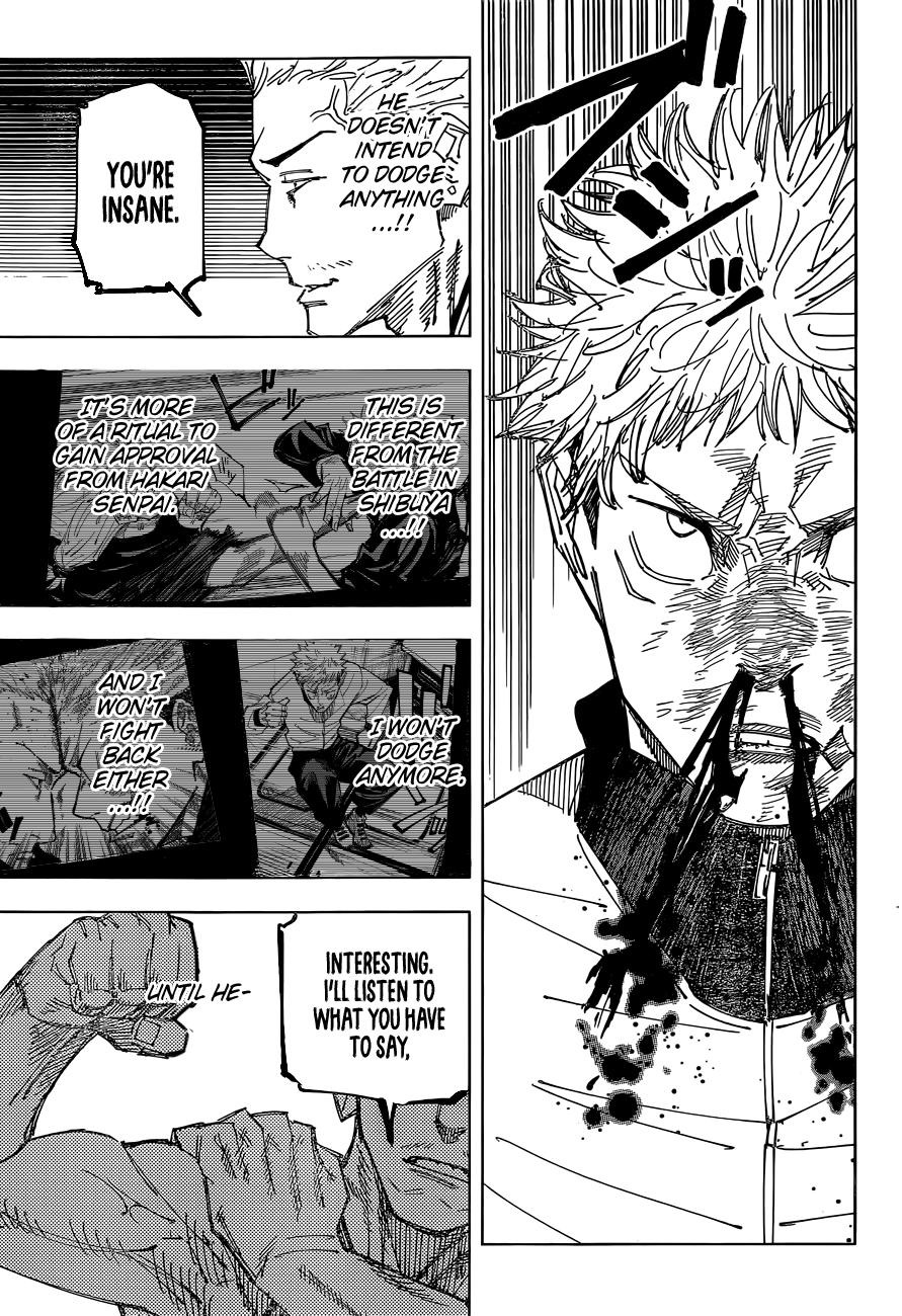 Read jujutsu kaisen (JJK) manga Chapter 157 online [English Version]