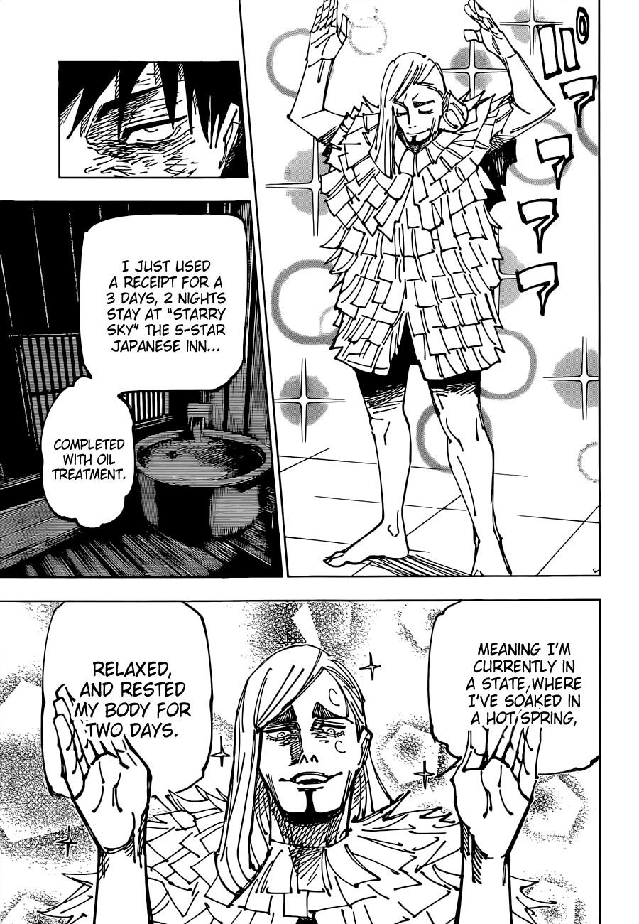 Read jujutsu kaisen (JJK) manga Chapter 170 online [English Version]